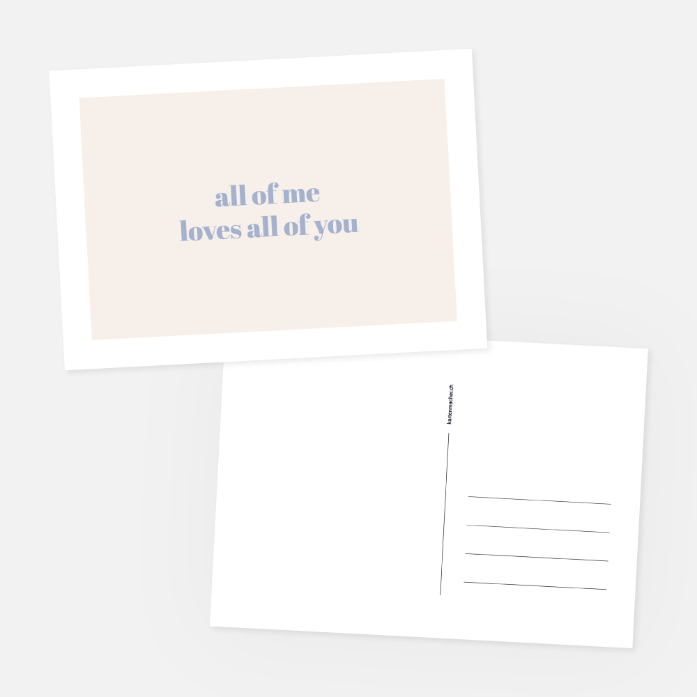 Postkarten mit schönen Sprüchen - kartenmacher.ch