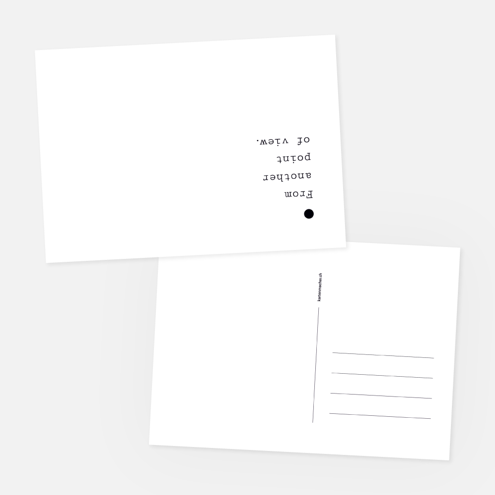 Postkarten mit schönen Sprüchen - kartenmacher.ch